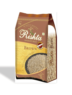 Rishta Brown Basmati Rice Exporters from India